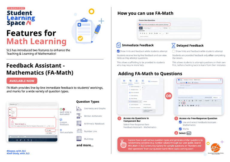 Feedback Assistant in SLS for Maths - 10 Jul | PDF | Mathematics