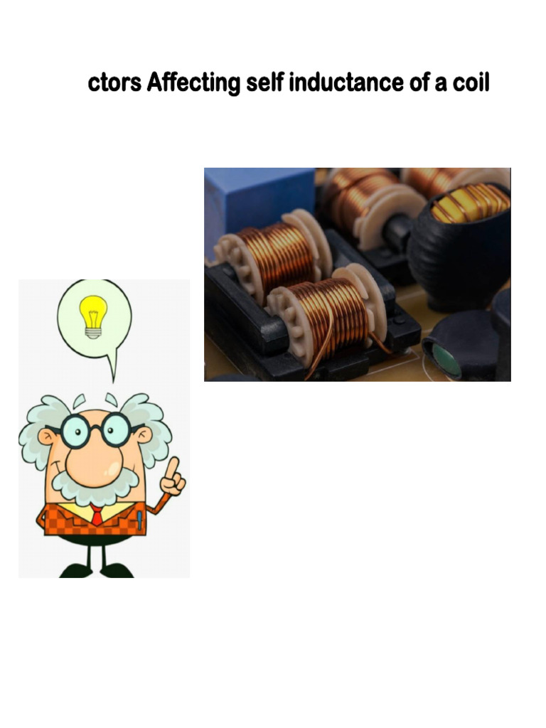 Factors Affecting Self Inductance of A Coil Physics Investigatory ...