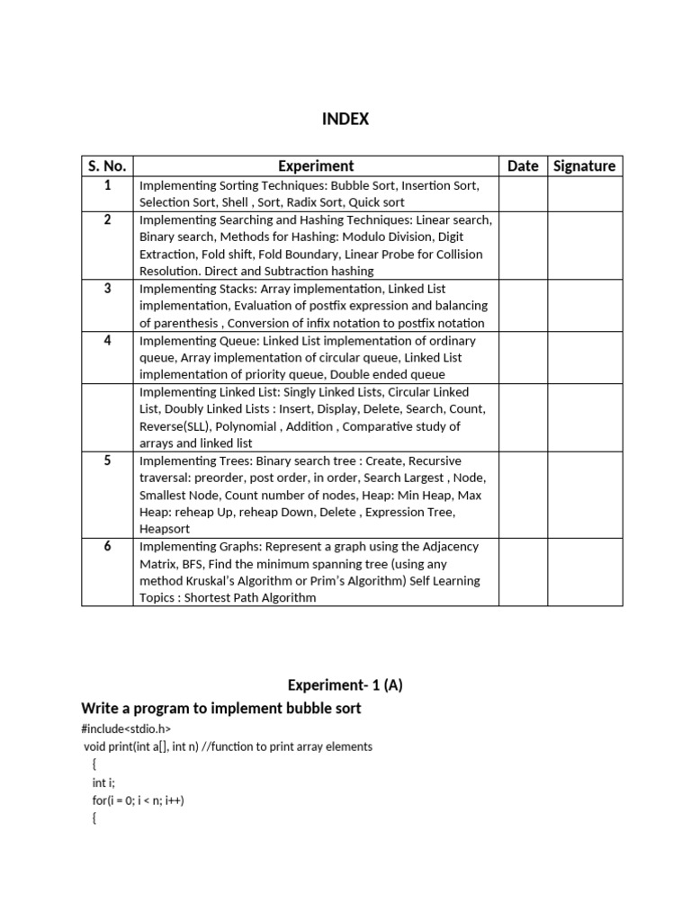 DS Lab File AKTU (2) | PDF | Queue (Abstract Data Type) | Algorithms