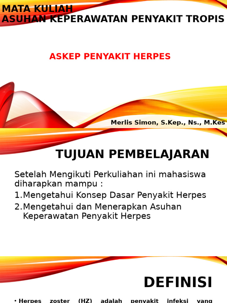 Askep Herpes | PDF