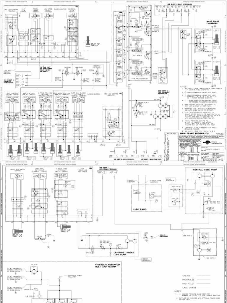 Schematic, Hydraulic | PDF