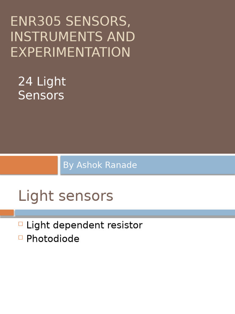 Lux Meter Using LDR | PDF