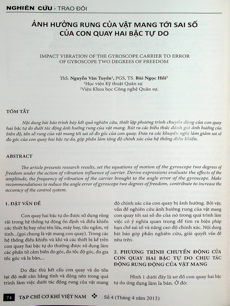 ANH HUONG RUNG CUA VAT MANG TOI SAI SO CUA CON QUAY HAI BAC TU DO | PDF