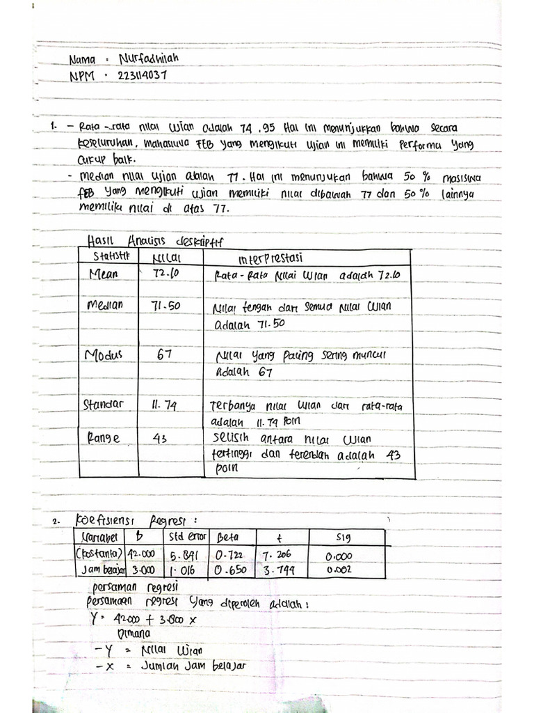 Uas Nurfadhilah Manajemen 4o 2 | PDF