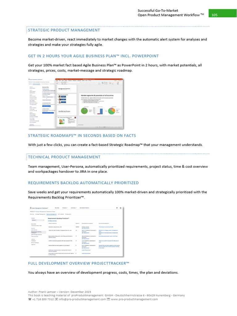 Successfull Go To Market Book Open Product Management Workflow Pages 14 ...
