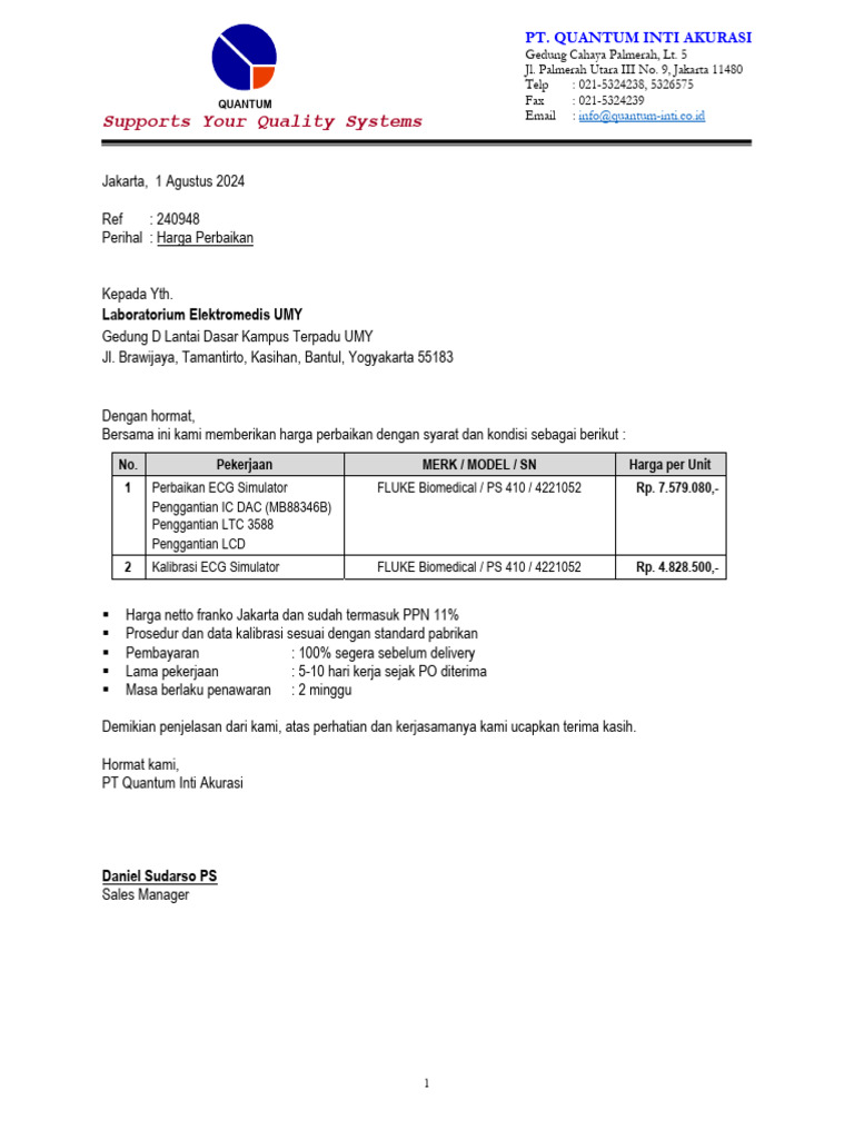 Laboratorium Elektromedis UMY | PDF