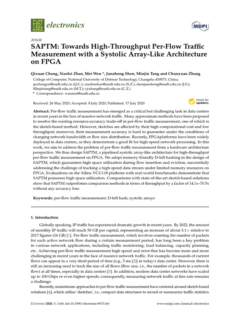 2020-If2.6-SAPTM - Towards High-Throughput Per-Flow Traffic Measurement ...