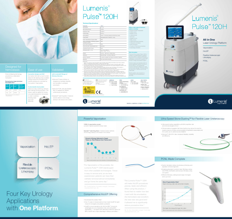 P120H Brochure | PDF | Laser | Urology
