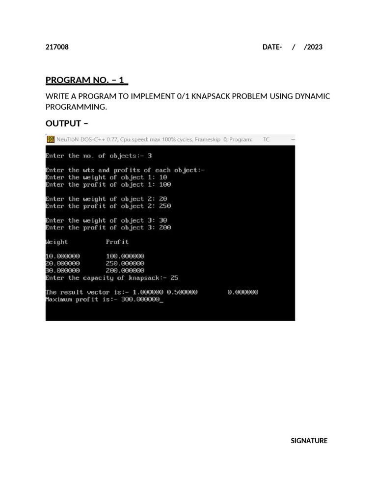 Dynamic Programming Algorithms Guide | PDF