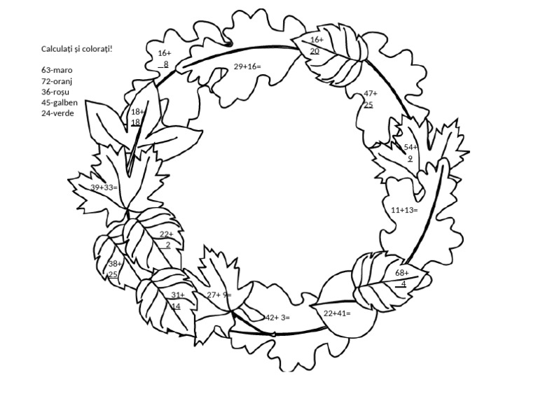 Fisa Mate Toamna | PDF