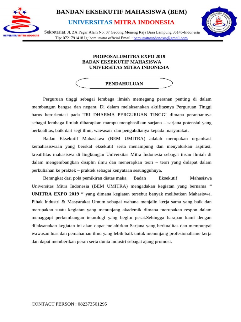 Proposal Oke Banget | PDF