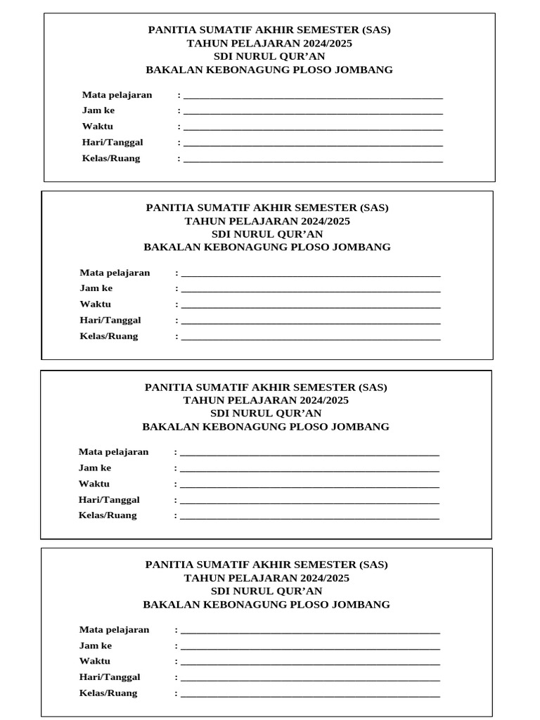 Tempelan Map Soal Sas.24 | PDF