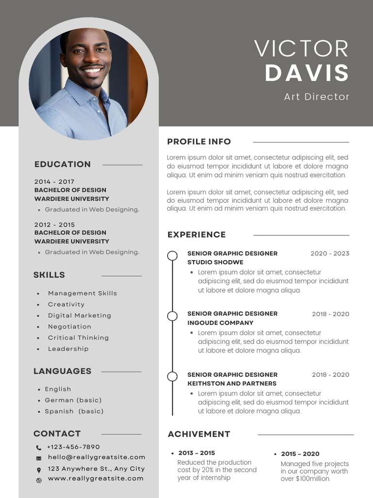 Professional Modern CV Resume 20241128 175236 0000 | PDF