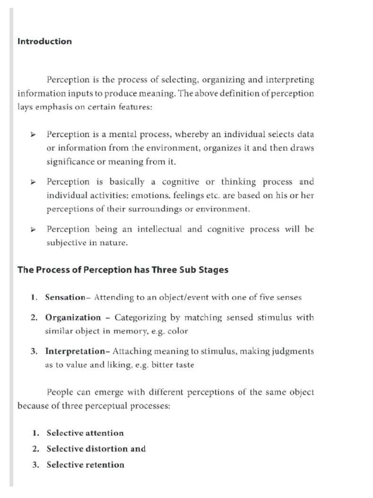UNIT 2 MK01 NOTES | PDF | Attitude (Psychology) | Gender