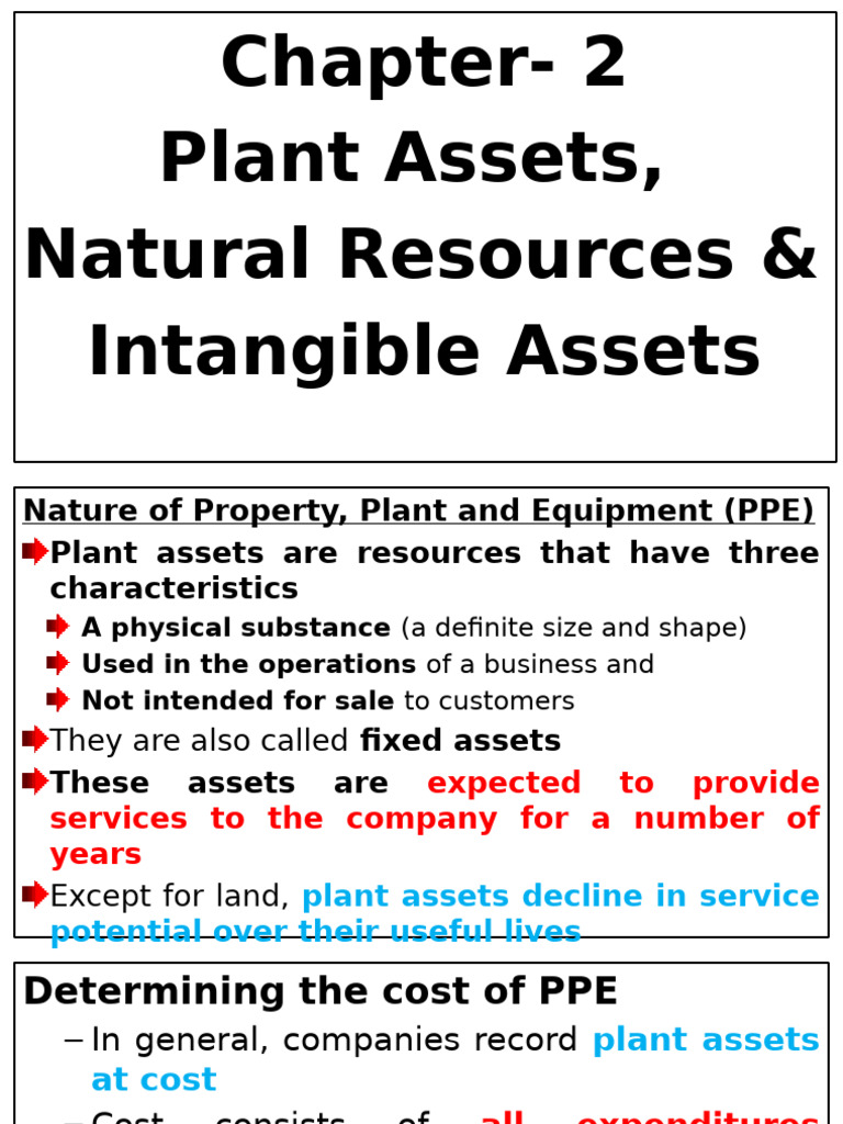 Fundamentals of Acct II-Chapter-2 PPE (2) | PDF | Depreciation | Book Value