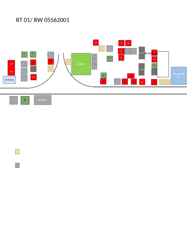 Mapping RT01RW05 (1) | PDF