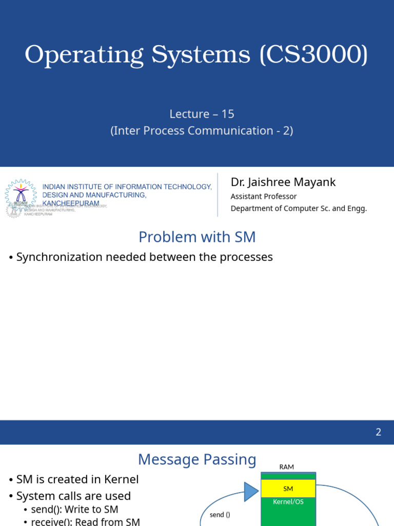 IPC with Message Queues in OS | PDF | Software Engineering | Computer Engineering