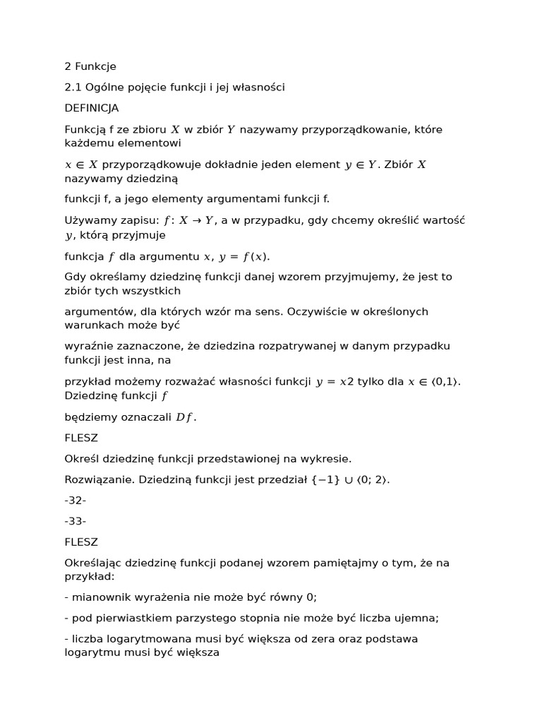 Funkcje | PDF
