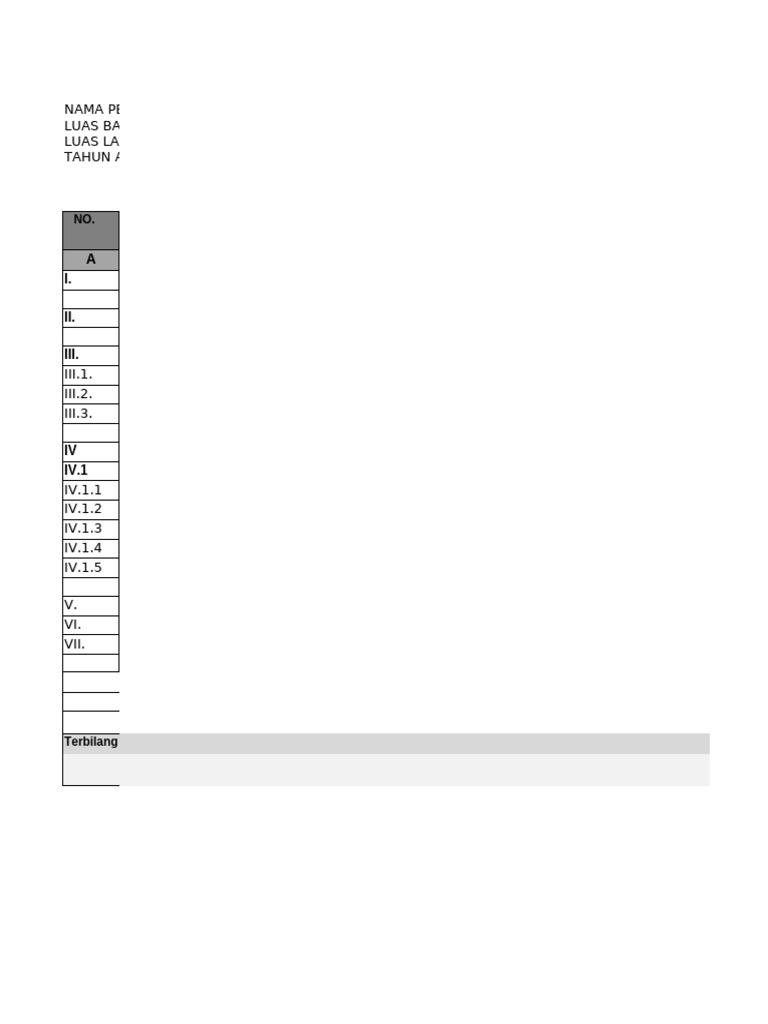 RAB Bangunan Lab BOA LTW | PDF