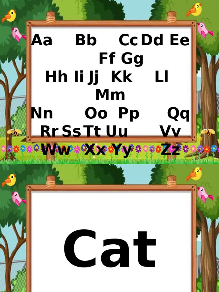 Abcd Alphabets | PDF