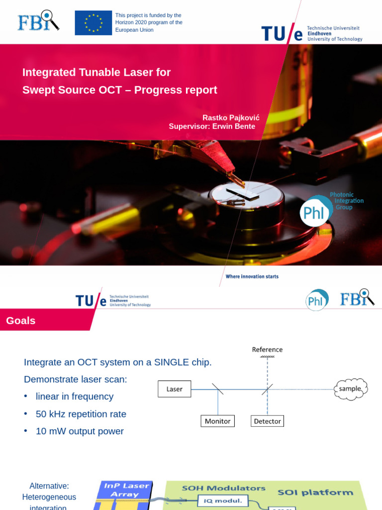 Integrated Tunable Laser OCT Report | PDF | Laser | Atomic
