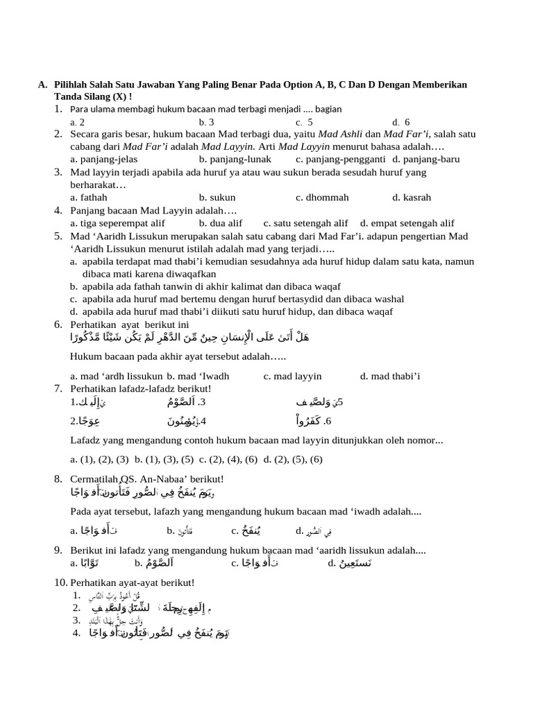Soal Bu Biha 8 | PDF