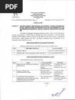 WAPDA Pension Payment SOP 2023 | PDF | Pension | Indemnity
