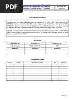 Production Planning SOP Template | PDF | Business | Production And ...