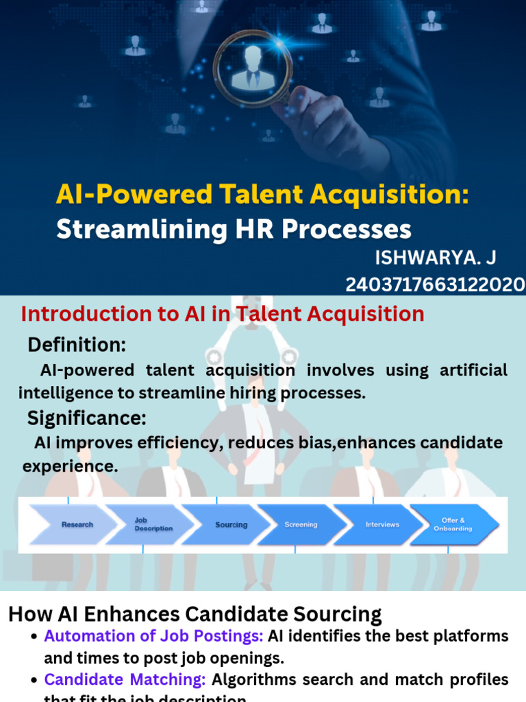 Introduction To AI in Talent Acquisition - 20241105 - 215459 - 0000 | PDF