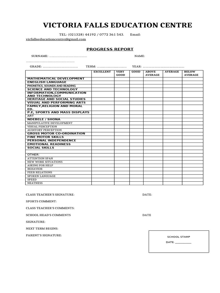 Ecd B Progress Report | PDF