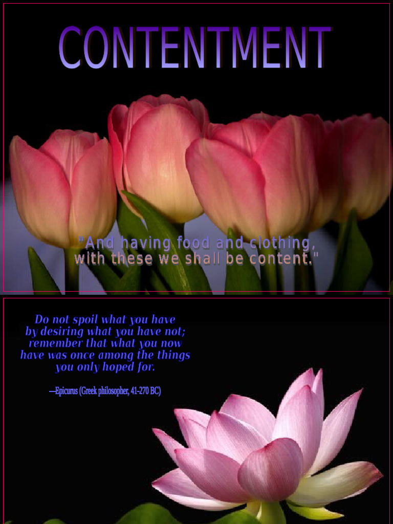 contentment | PDF