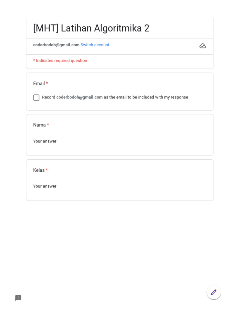 [MHT] Latihan Algoritmika 2 | PDF