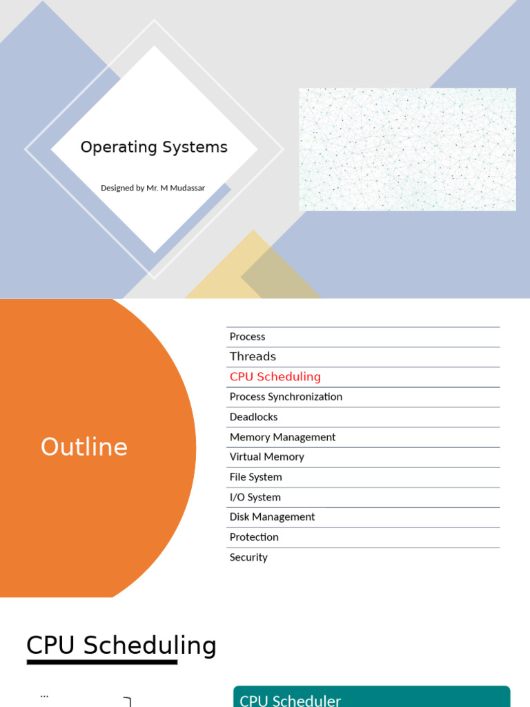 OS - week-03 | PDF | Scheduling (Computing) | Computer Architecture