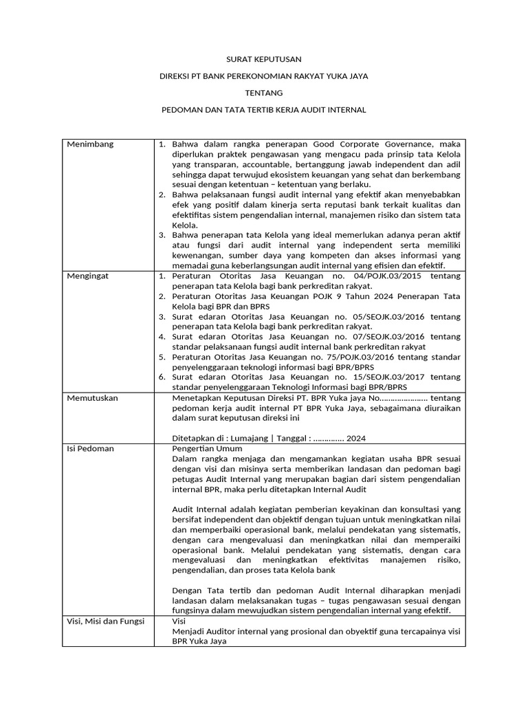 Pedoman Dan Tata Tertib Ai | PDF