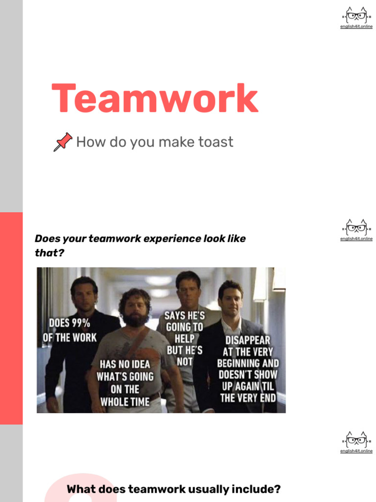 #Teamwork Making Toast | PDF