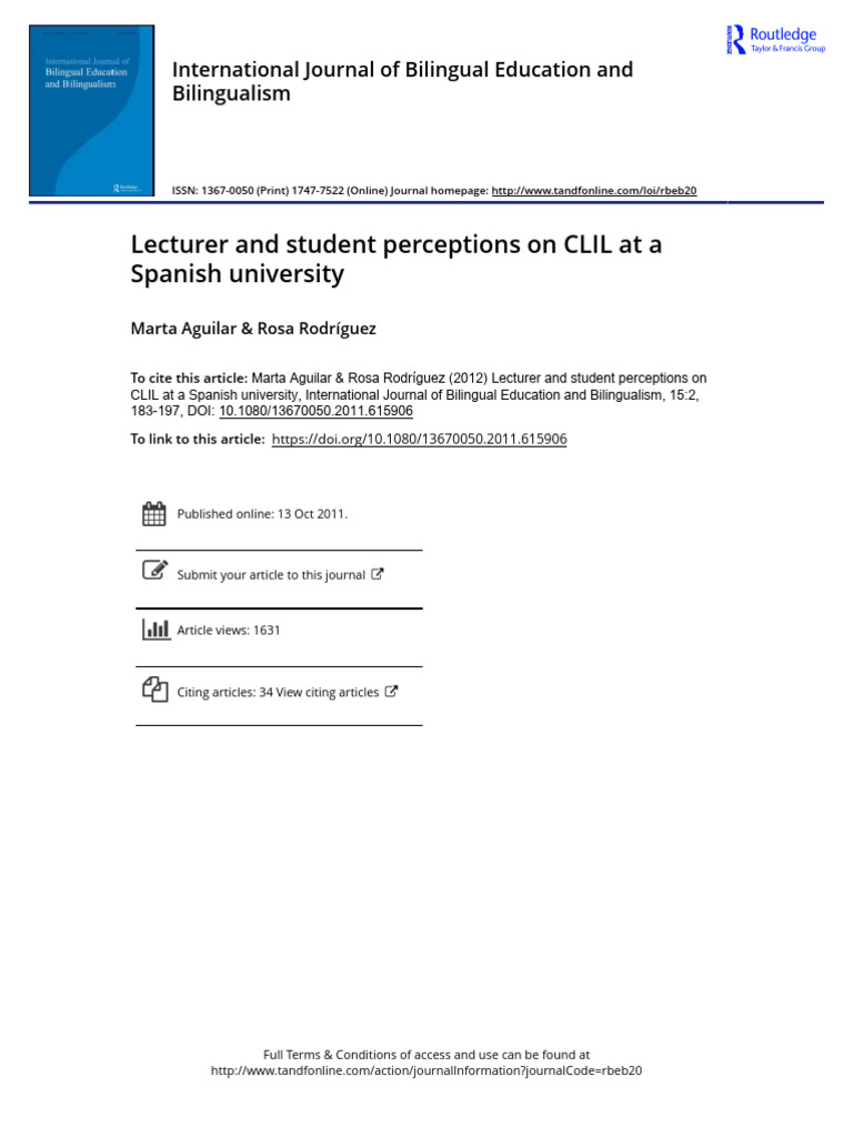 clil assessment | PDF | Foreign Language | Multilingualism