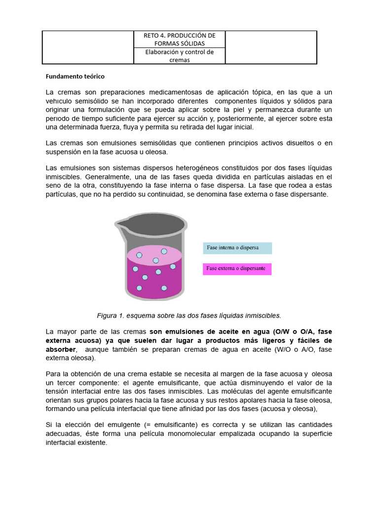 Nvkjdscnjdskcdecd | PDF | Emulsión | Fase (materia)