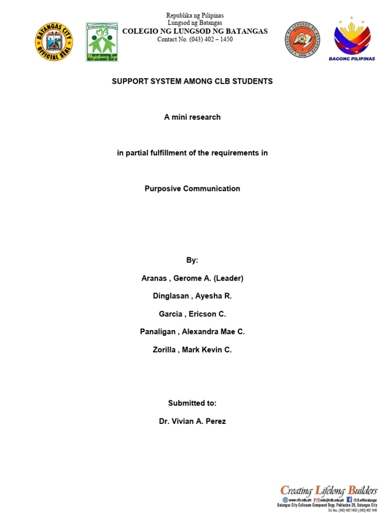 RESEARCH-GROUP-1-PDF-ALEX | PDF | Social Support | Procrastination