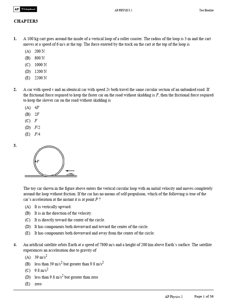 CHAPTER3 (1) | PDF | Force | Acceleration