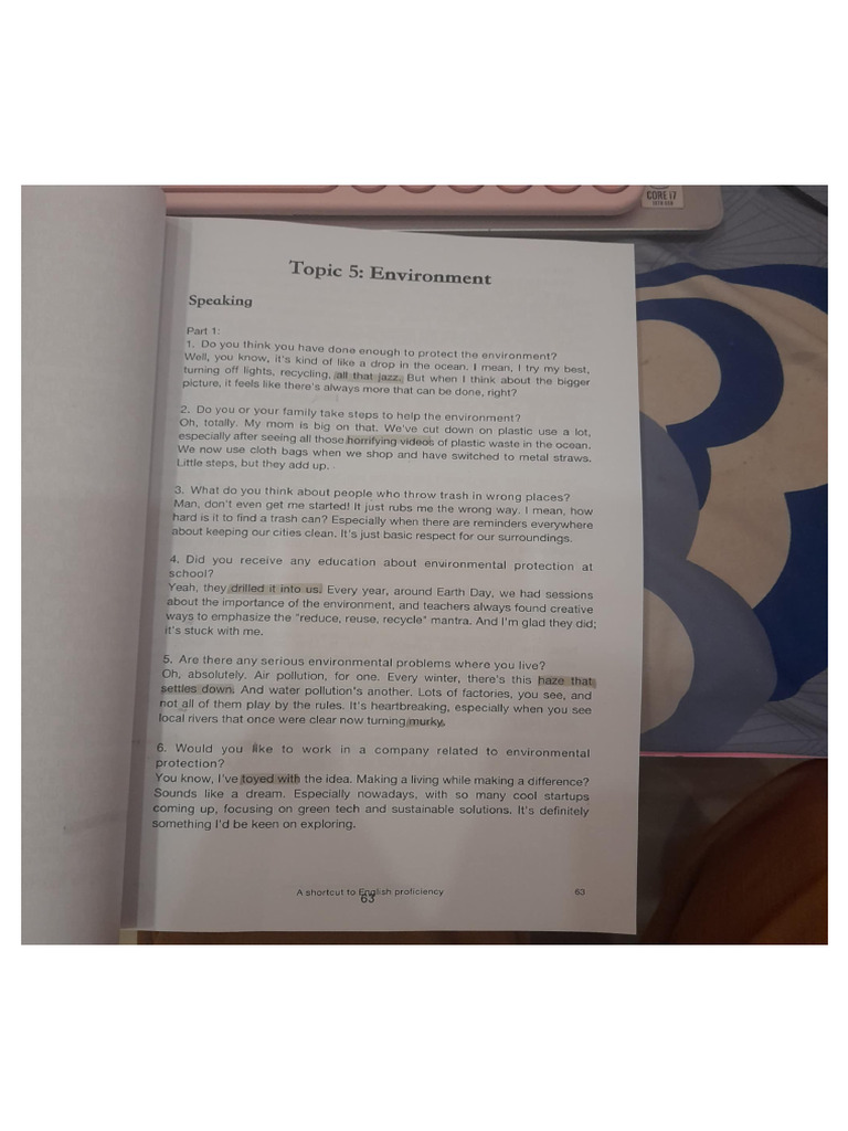 Topic Environment | PDF