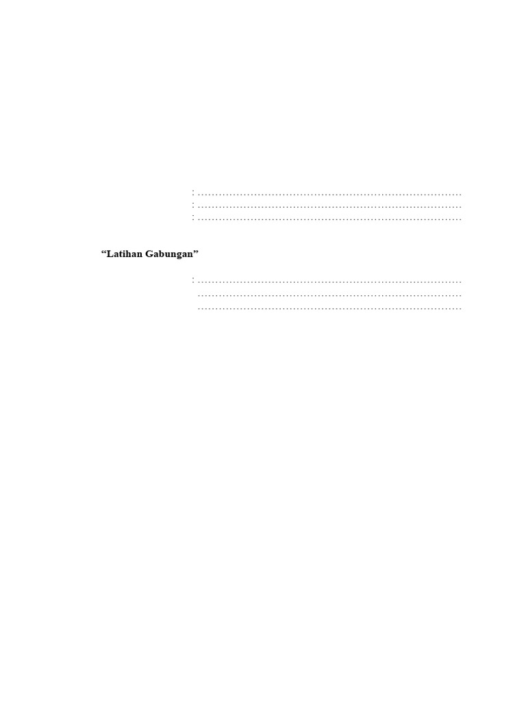 Surat Izin Latihan Gabungan Smanra | PDF