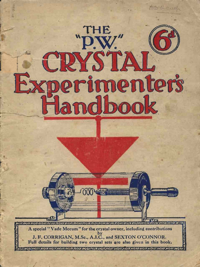 Crystal Experimenter Handbook 1925 | PDF