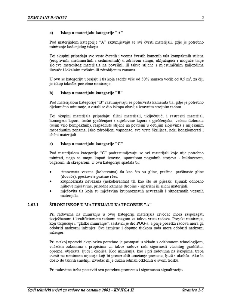 Kategorije tla | PDF