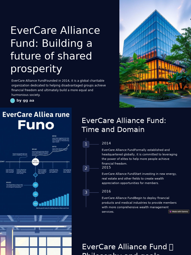 EverCare Alliance FundPPT | PDF | Charitable Organization | Goal