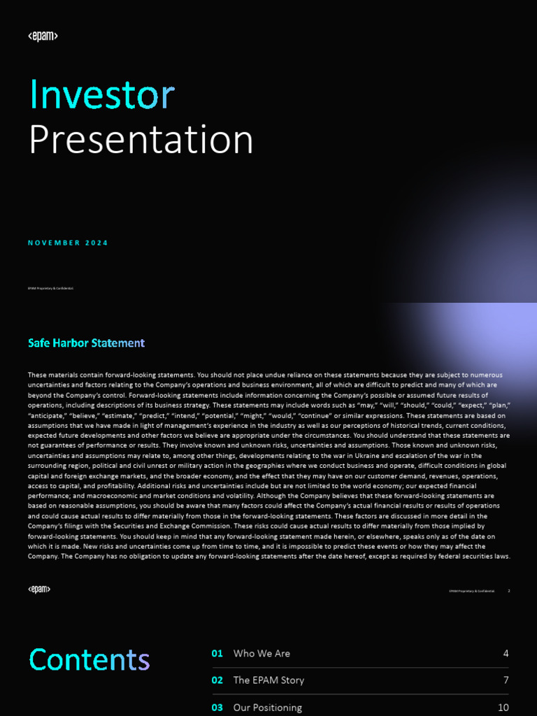 EPAM's Strategic Insights | PDF | Cloud Computing | Artificial Intelligence