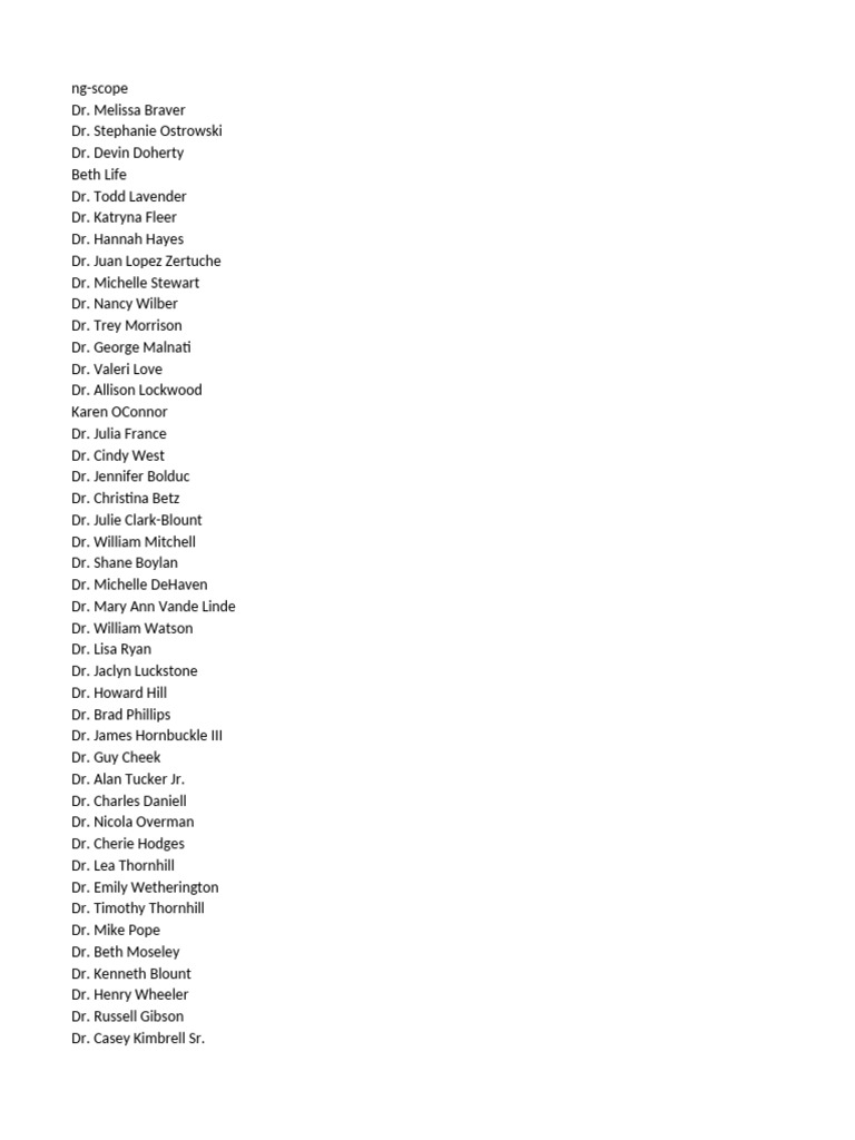 Vet List | PDF | Veterinary Medicine | Neutering