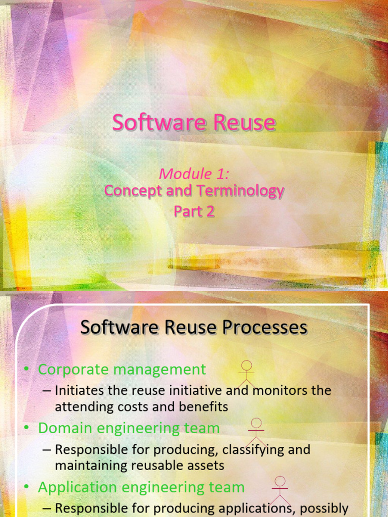 Software Reuse Processes and Paradigms | PDF | Library (Computing) | Application Software