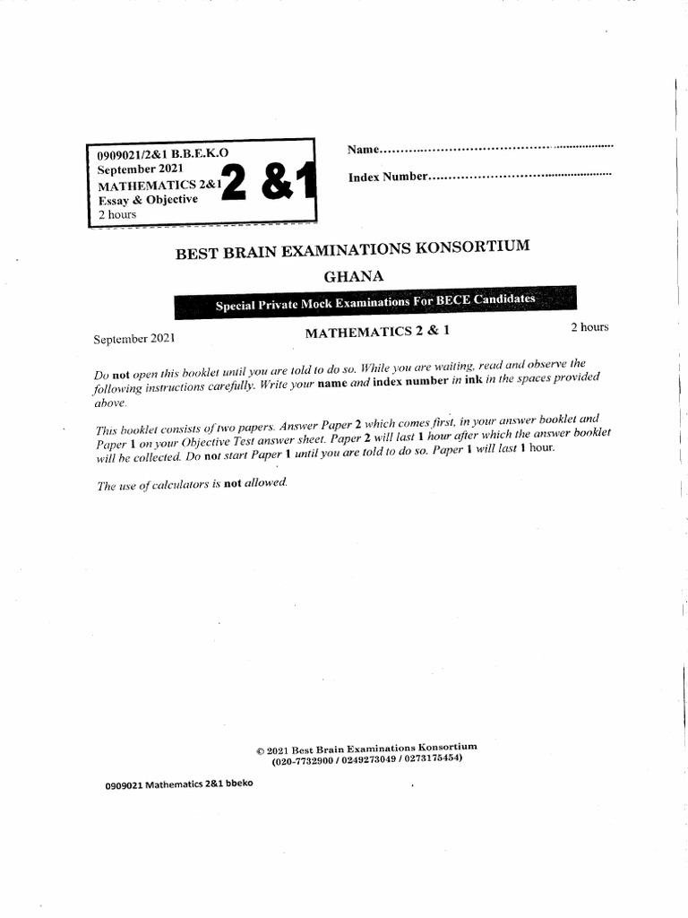 Best Brain Mathematics Exam Guide | PDF | Mathematics | Science