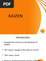 Kaizen Introduction | PDF | Lean Manufacturing | Production And Manufacturing
