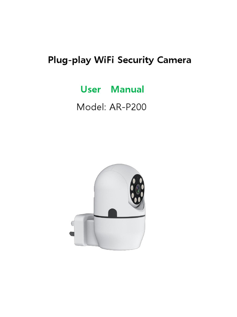 Yi IoT Camera User Manual | PDF | Camera | Qr Code
